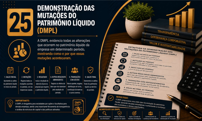Demonstração das Mutações do Patrimônio Líquido DMPL